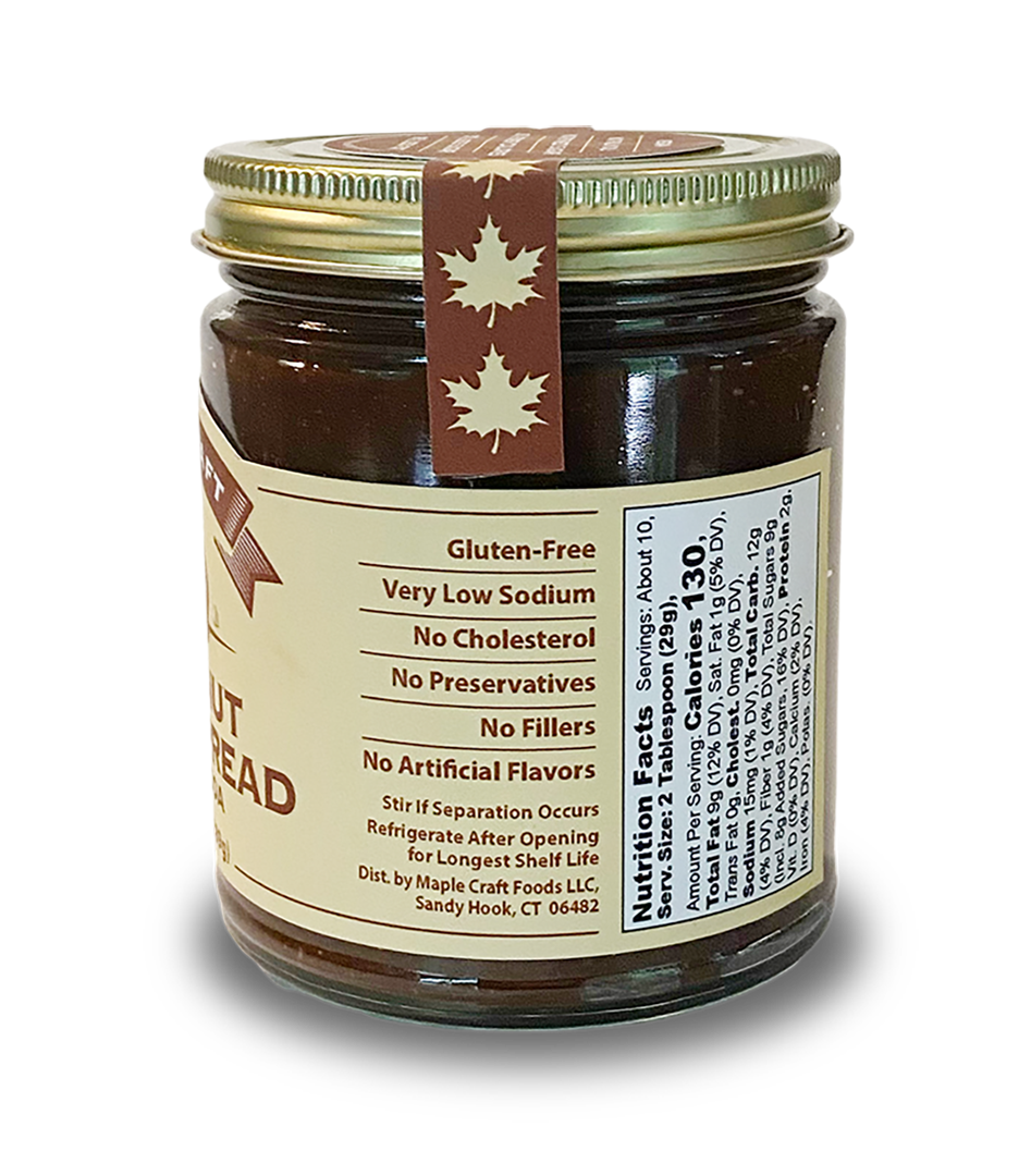 NEW! - Hazelnut Maple Spread w/Cocoa – Maple Craft Foods