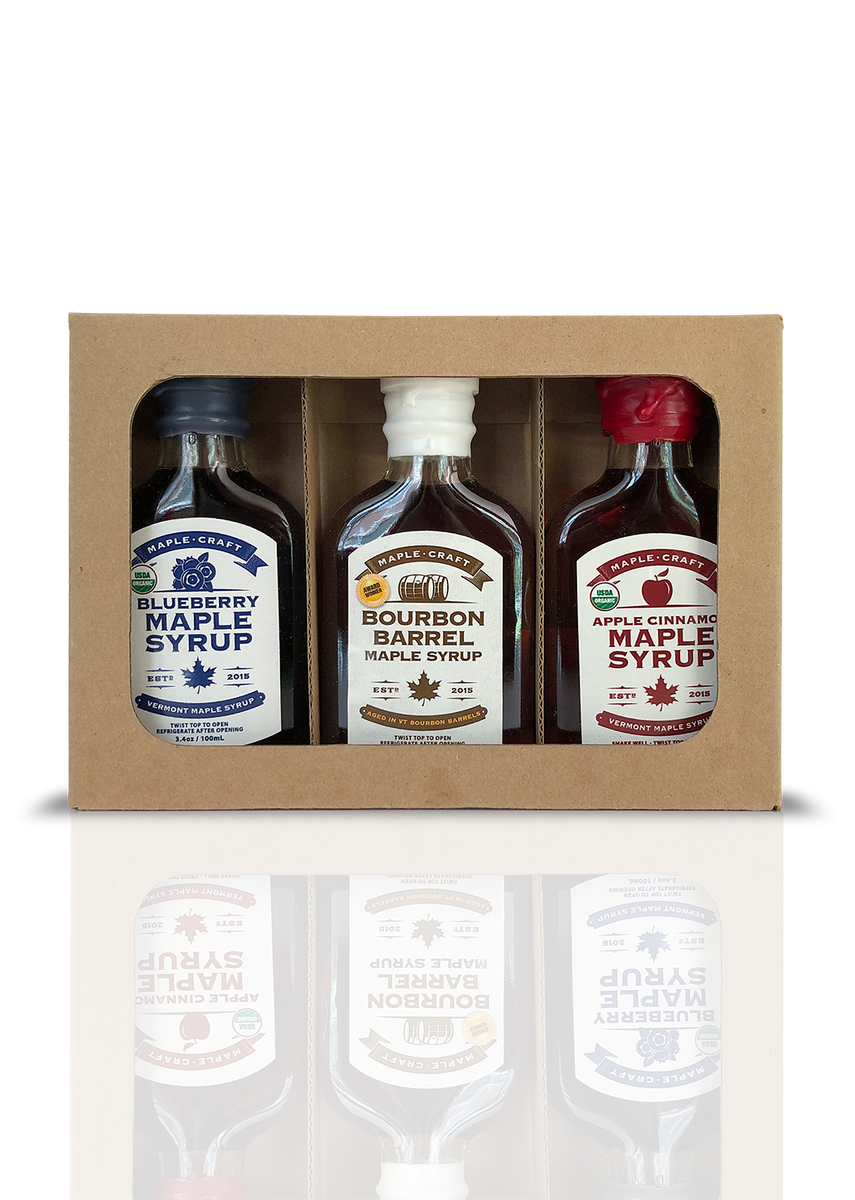 Make Life Sweet Maple Syrup Gift Boxes (Sample Sized) – Maple Craft Foods
